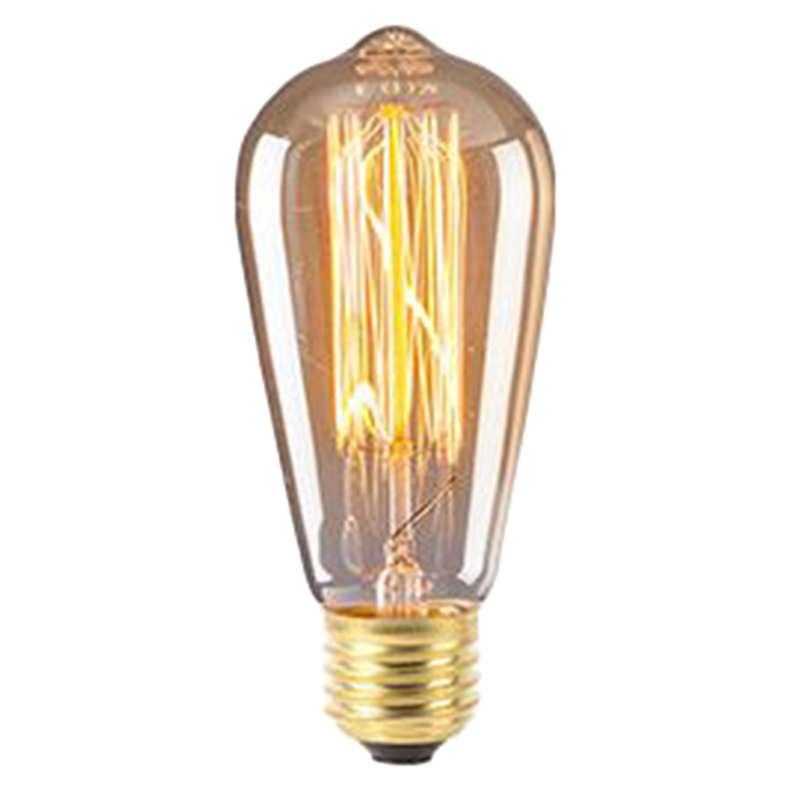 Home Light Bulbs 40W 2700K Warm White Lighting Amber Glass Retro Light ...