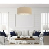 Home Lighting Modern 60W X 3 Addison Drum Pendant Fixture. Dia:24 ...