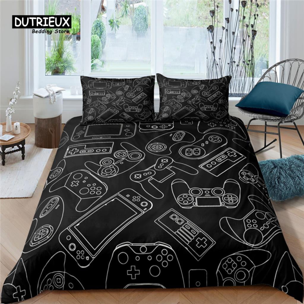 Home Living Luxury 3D Game Controller Bedding Set Comfortable Duvet ...