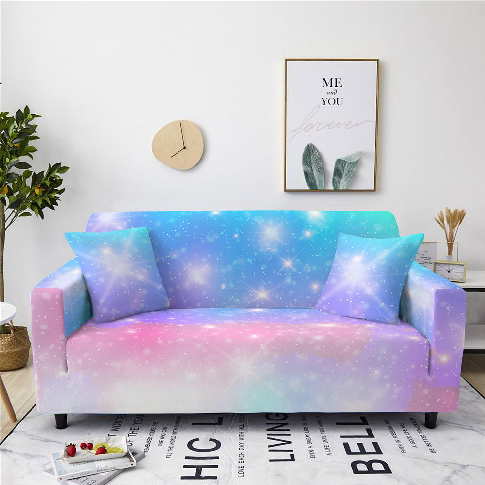 Home Living Luxury 3d Flowing Marble Print Sofa r Seat Protector Cover ...
