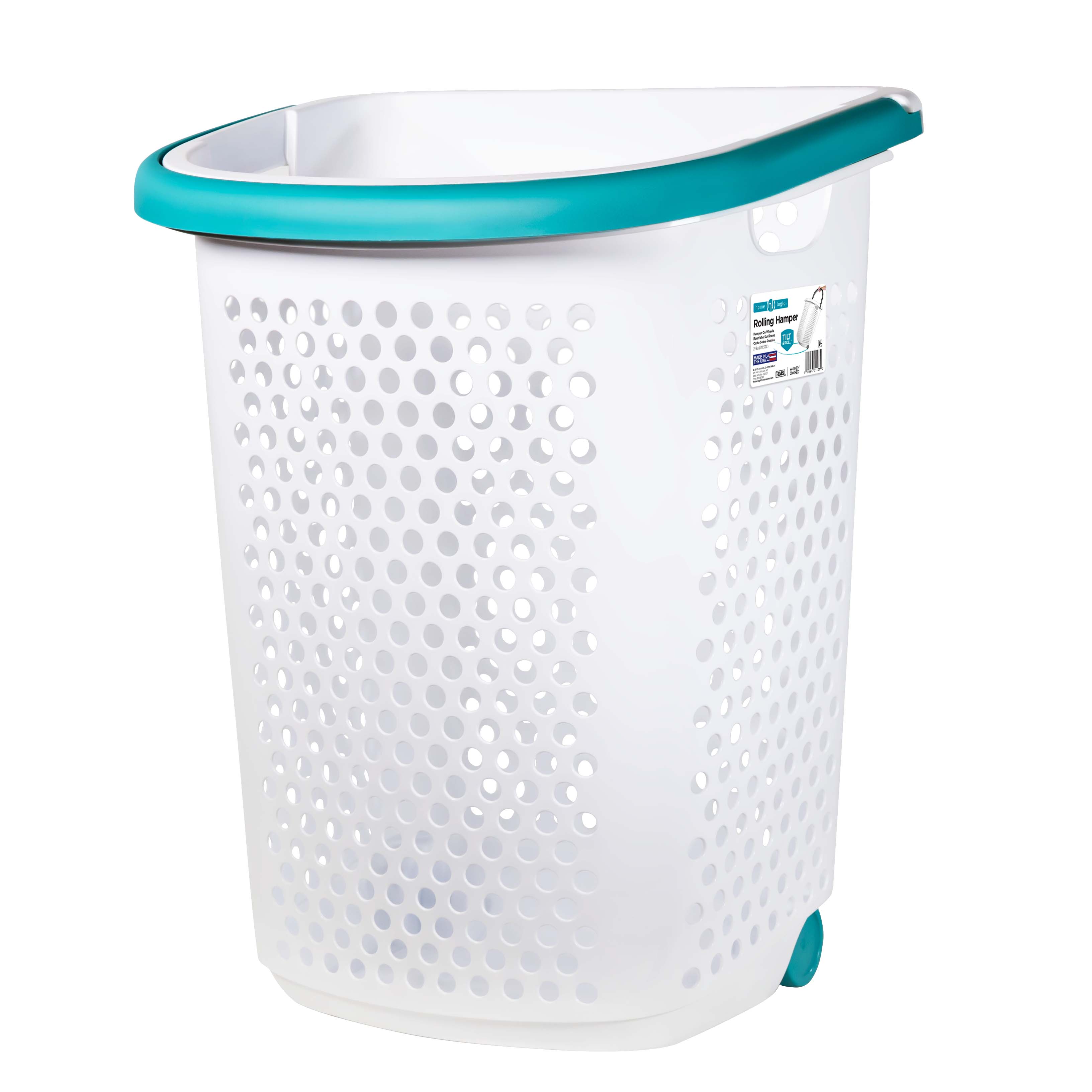 Starplast 1 Bushel Round Laundry Basket, White, Single - Walmart.com