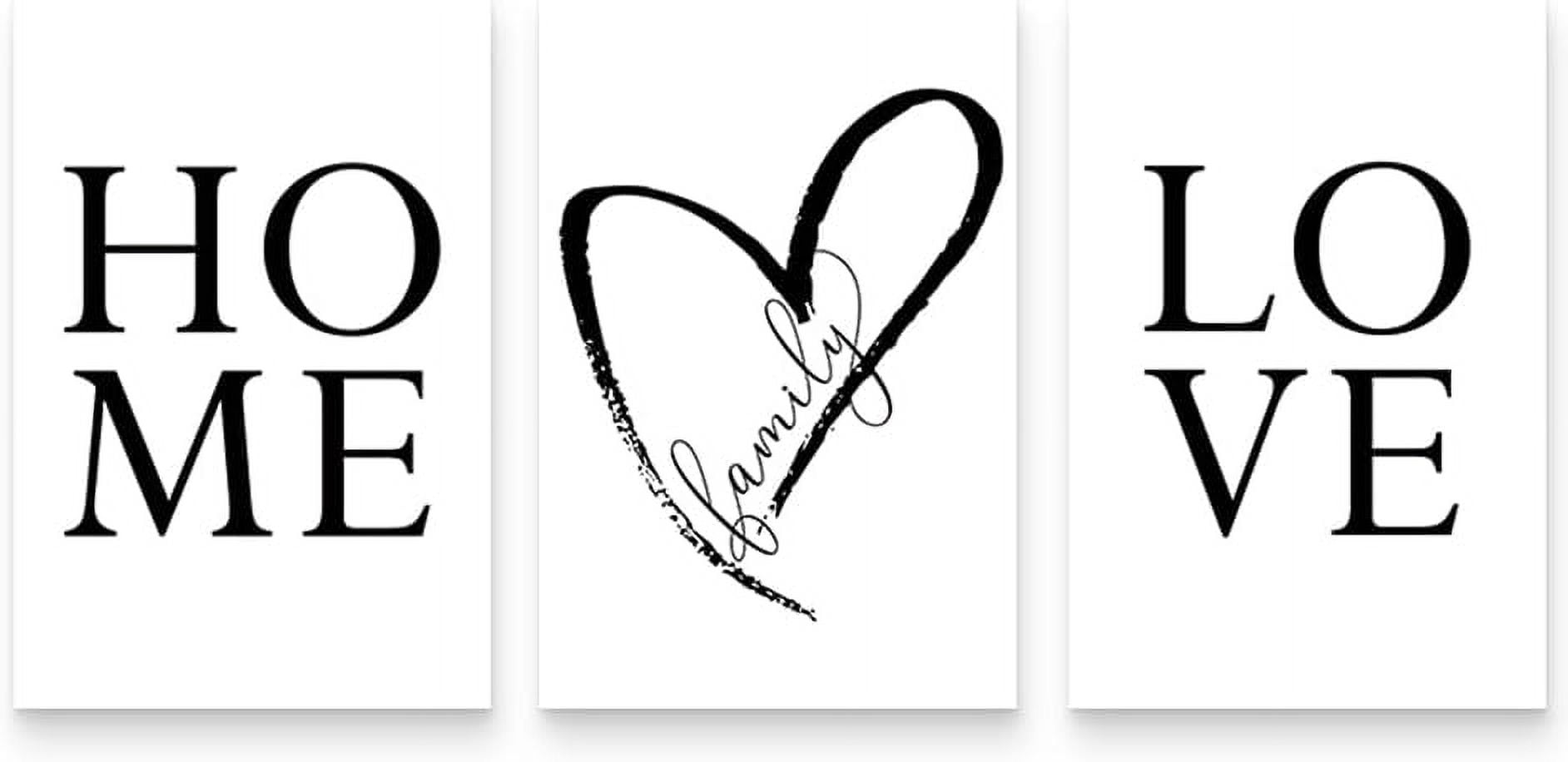 Home Love Wall Decor Bedroom Decor For Couples Wall Art Set Of 3 Prints Bedroom Wall Decor Loves