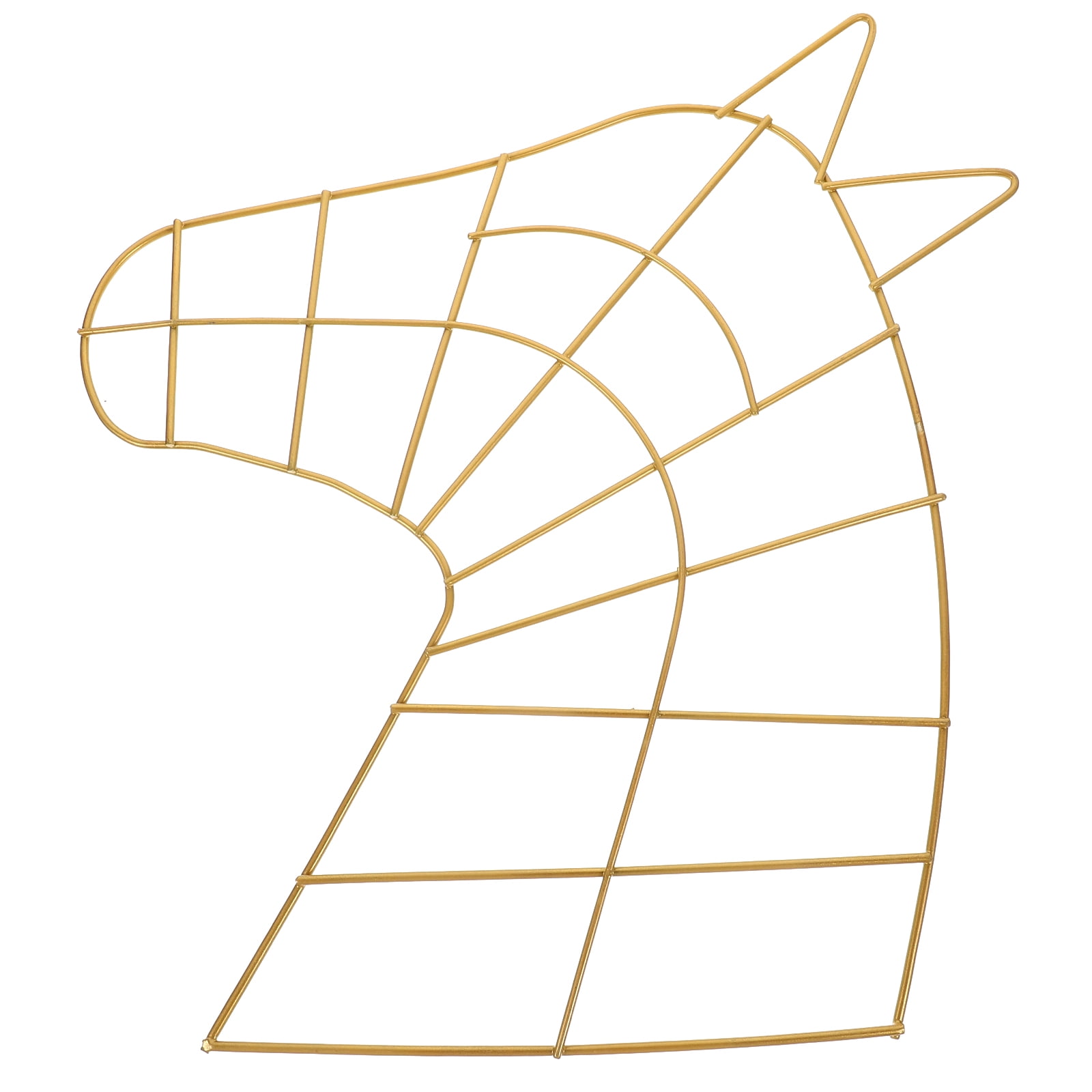 Home Metal Wreath Frame Diy Wreath Iron Form Rack Plants Support Iron ...