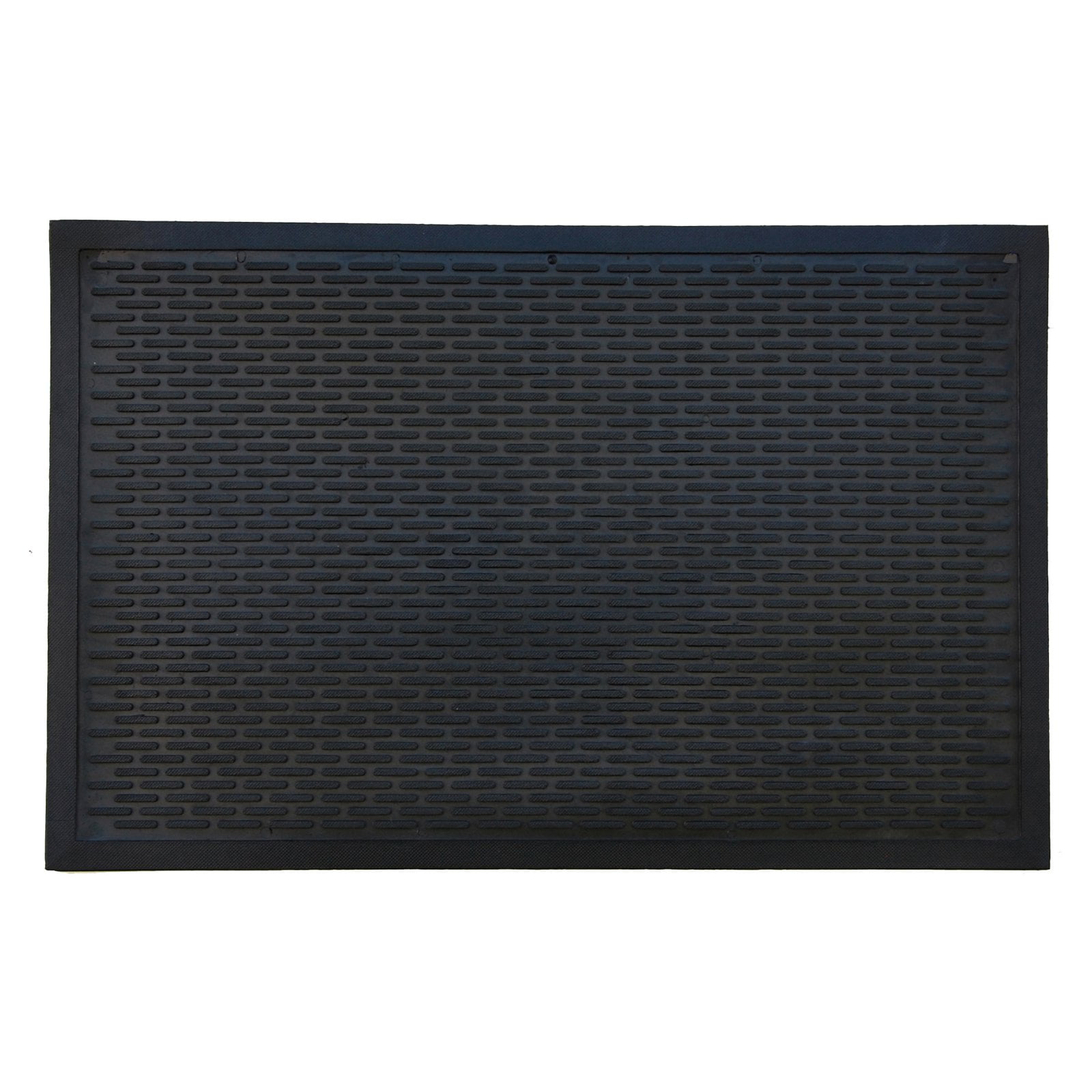 Home & More Rubber Ridge Scraper Door Mat - Walmart.com