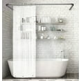 Home Must Haves PEVA Clear Shower Curtain Liner Plastic 70" x 70 ...