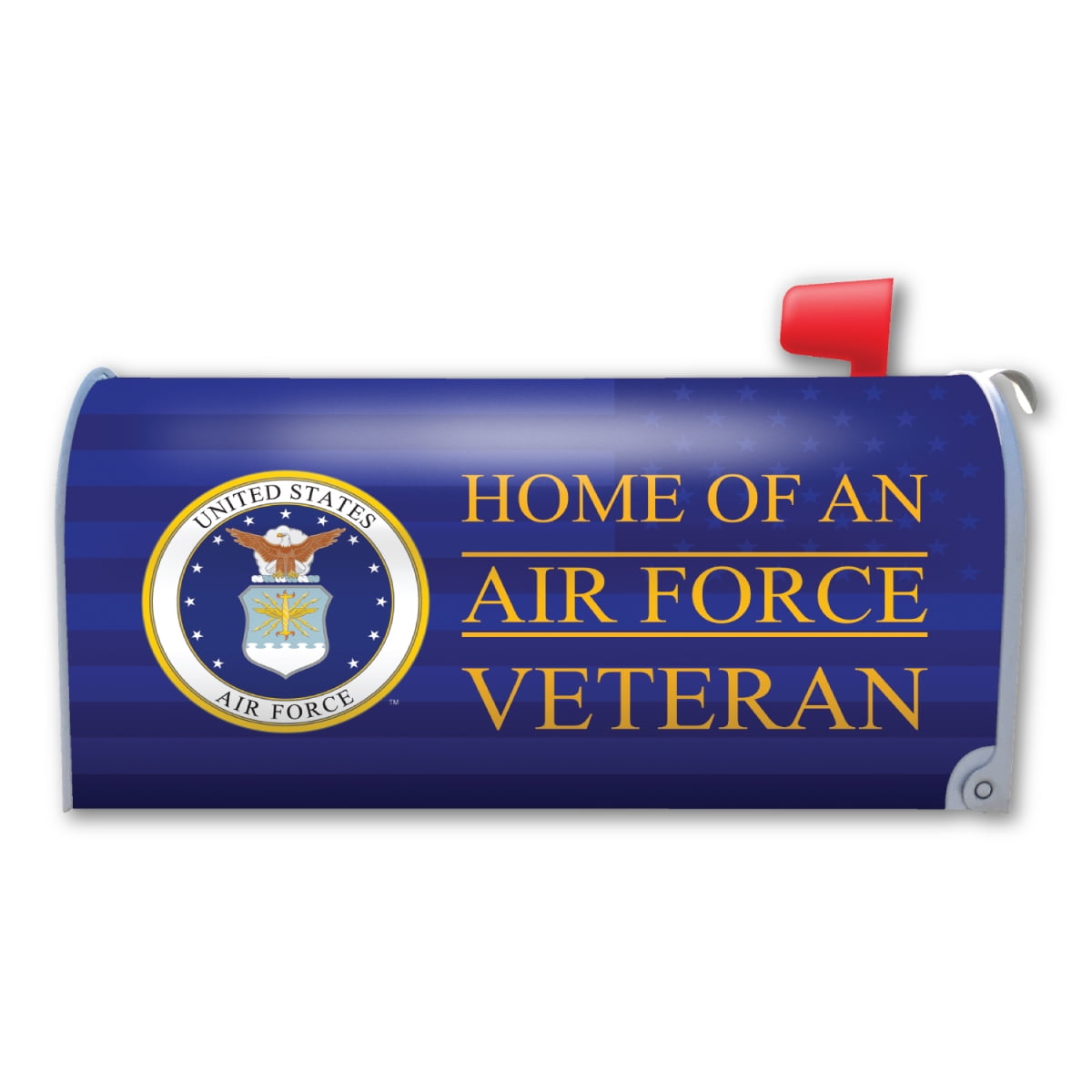 Magnet America Home of an Air Force Veteran Mailbox Cover, UV Protected ...