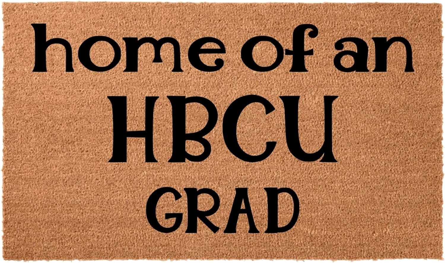 Home Of An Grad Doormat Welcome Mat Housewarming Gift Closing Gift ...