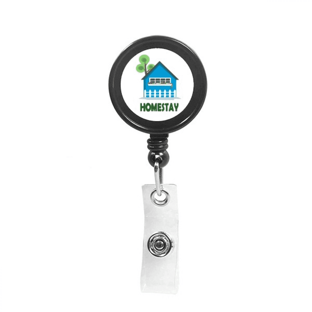 Home Office Active Isolation Retractable Keychain Badge Holder ID Badge ...
