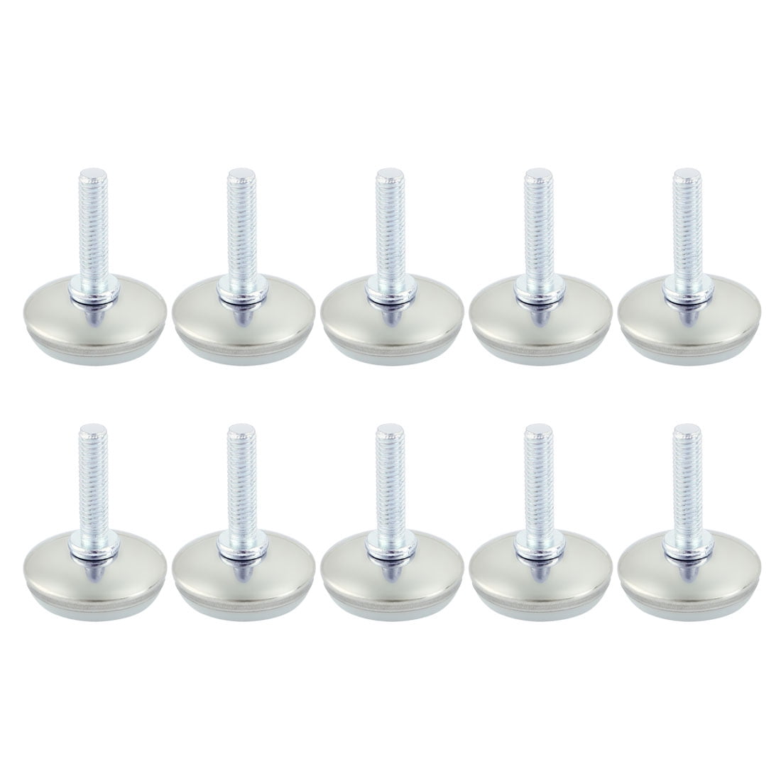 Home Office Adjustable Furniture Glide Leveling Feet 8mm Thread Dia 10 Pcs - Walmart.com