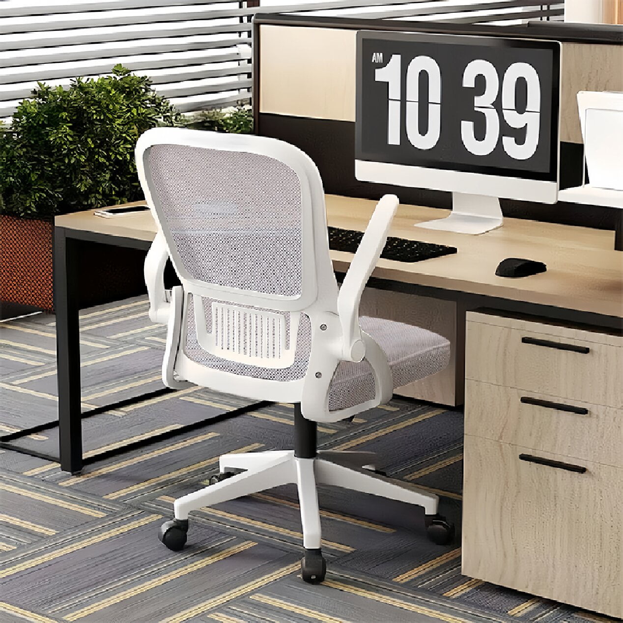 Home Office Chair Ergonomic Desk Chair Breathable Mesh Chair High Back ...