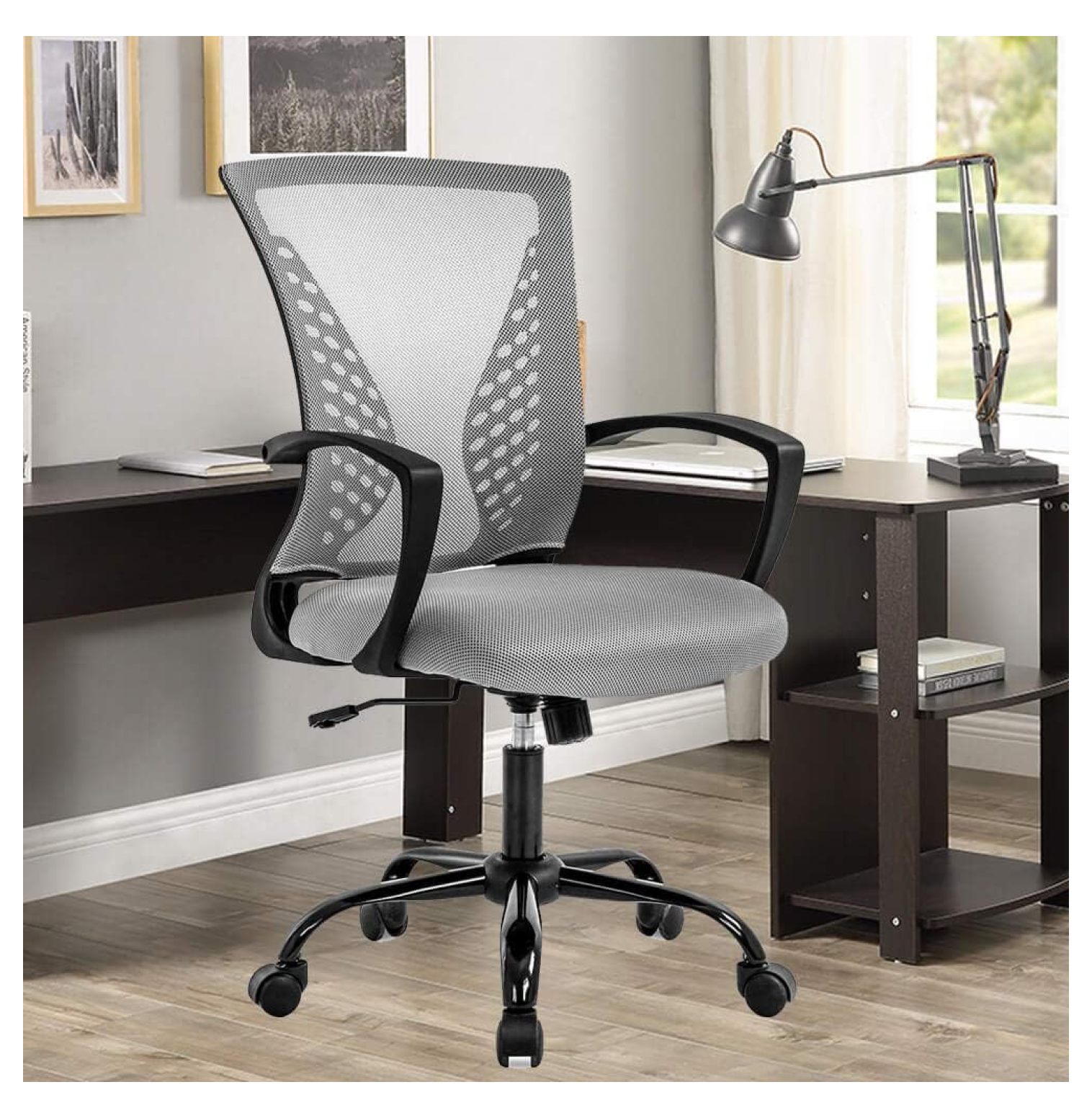 Home Office Chair,Ergonomic Desk Chair Mesh Computer Chair Lumbar ...