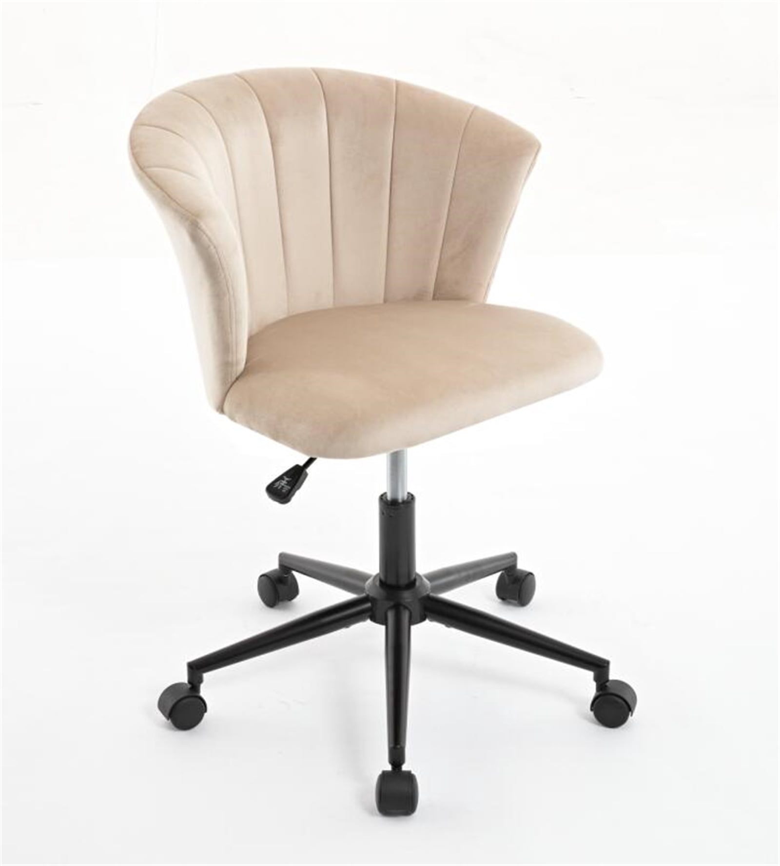 Home Office Chair, Flower Shape Computer Chair with Swivel Wheels ...