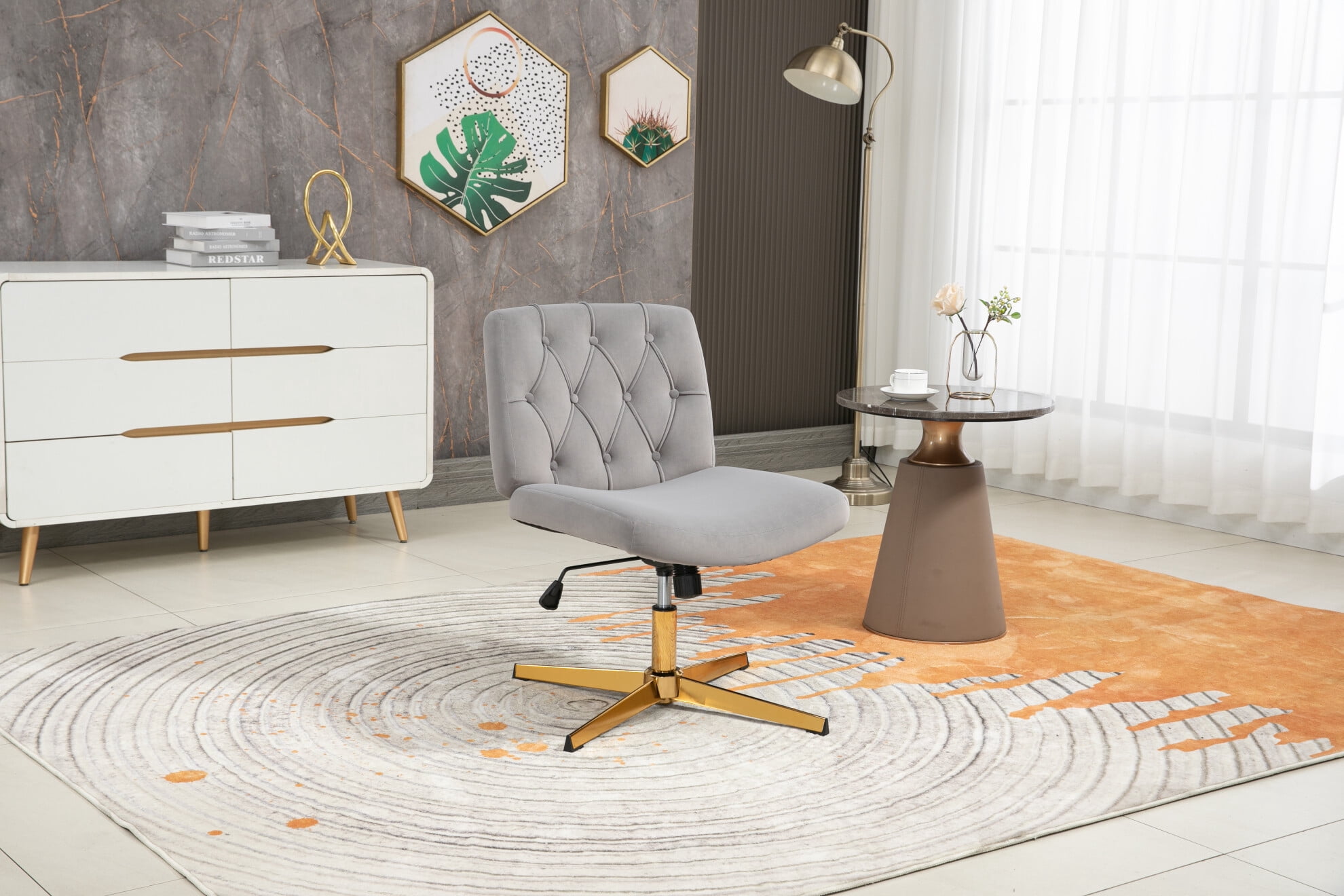 Home Office Chair,Modern Adjustable Swivel Task Chair with Soft ...