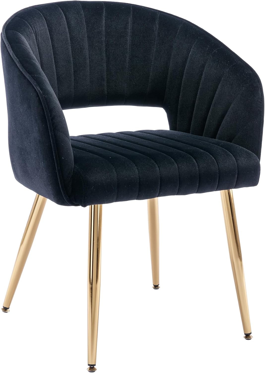 Home Office Chair Velvet Desk Chair Accent Armchair Upholstered Modern ...