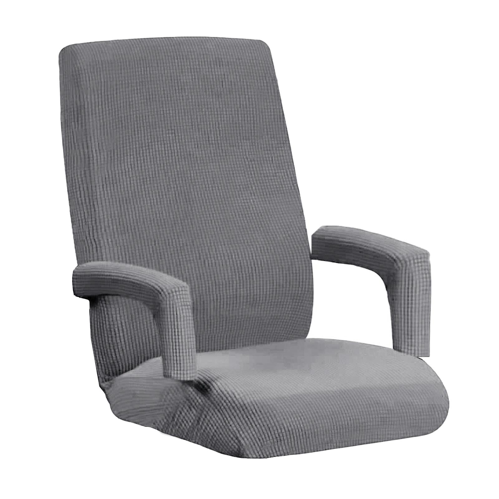 Home Office Computer Chair Full Stretchable Rotate Chair Seat Cover ...