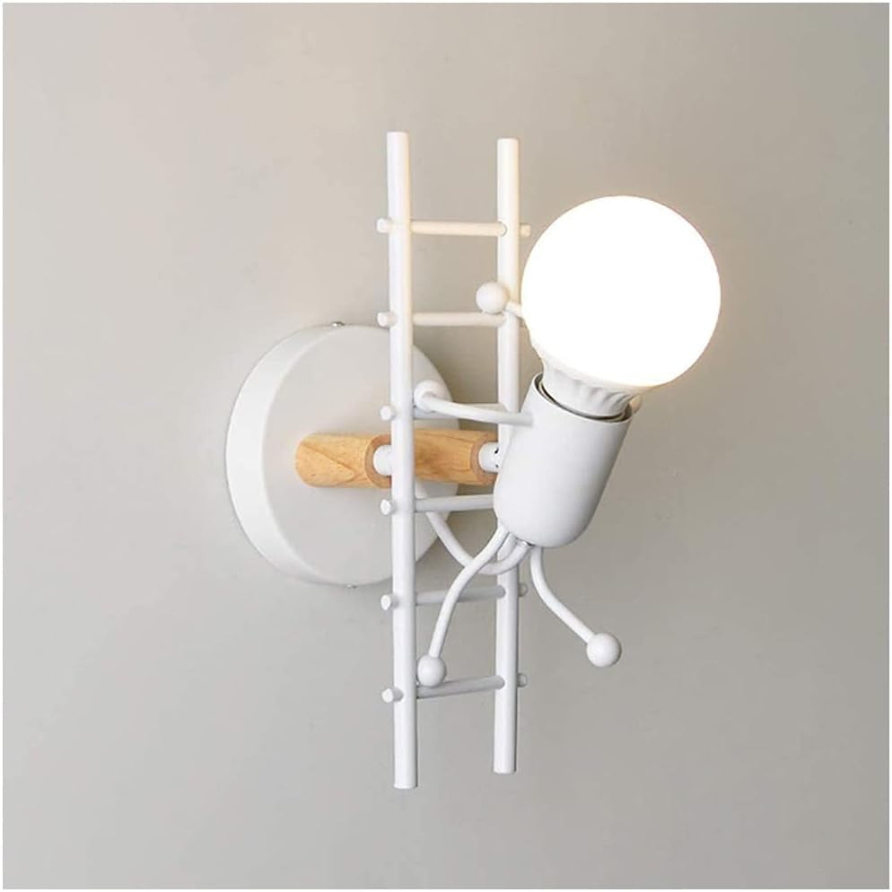 Home Office Creative Humanoid Ladder Wall Light Indoor Lighting ...