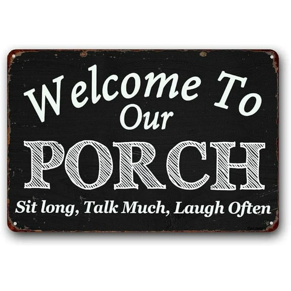 Home Office Decor Sign,Front Porch Decor Signs,Outdoor Door Sign,Back ...