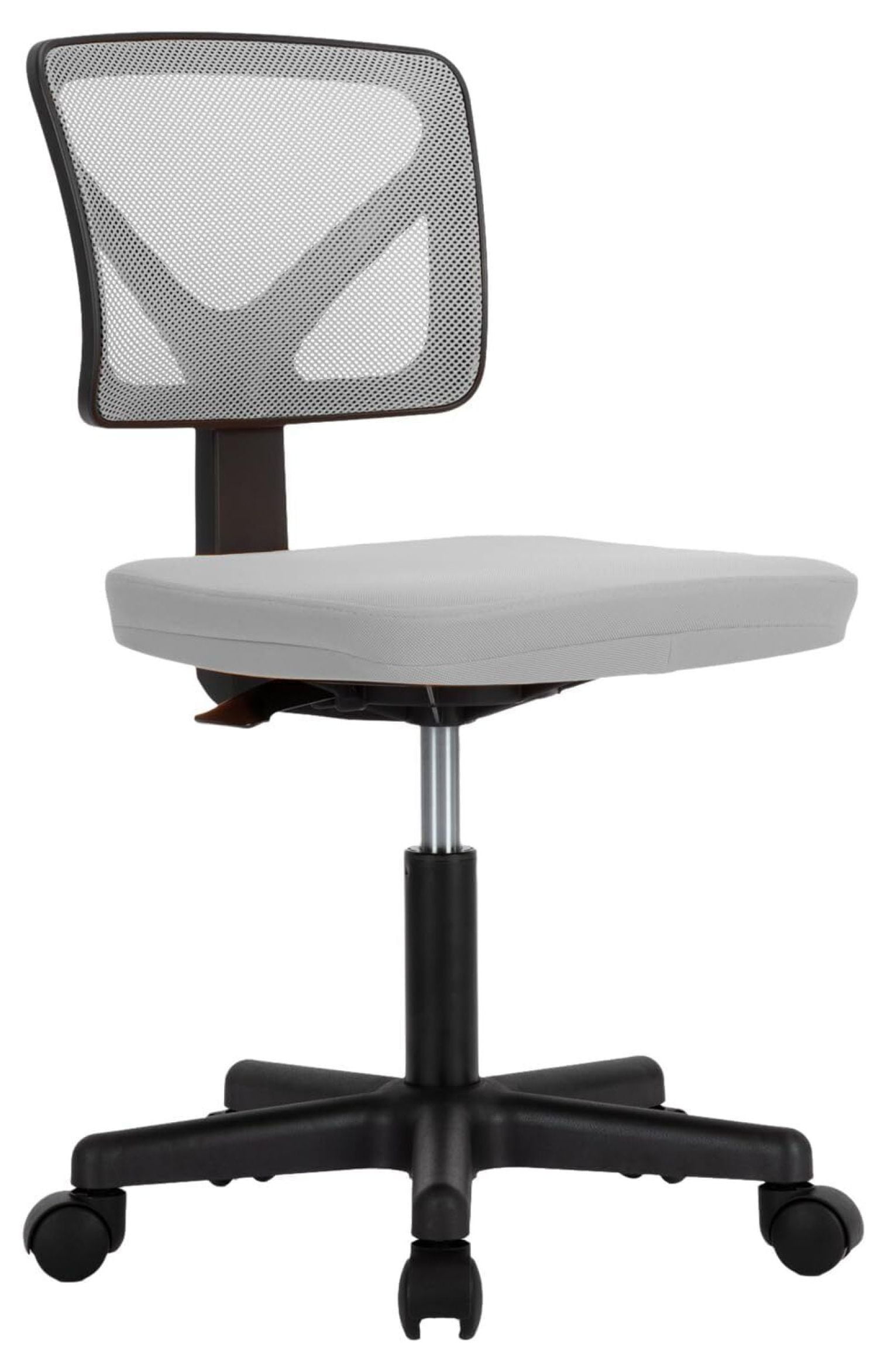 Home Office Desk Chair Ergonomic Armless Adjustable Height Mesh ...