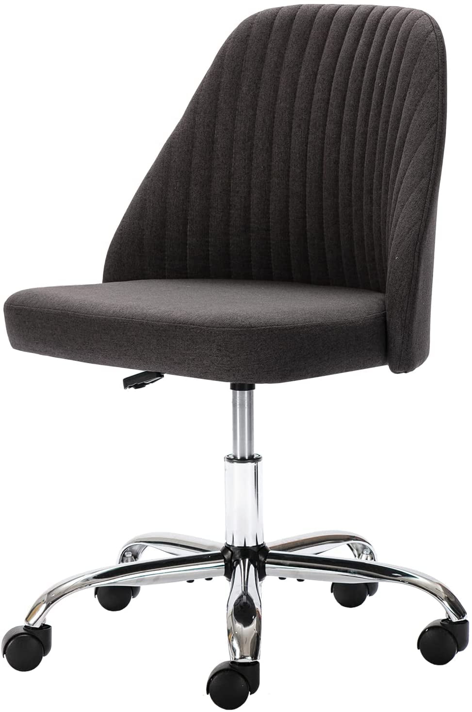 Home Office Desk Chair, Vanity Chair, Modern Adjustable Low Back ...
