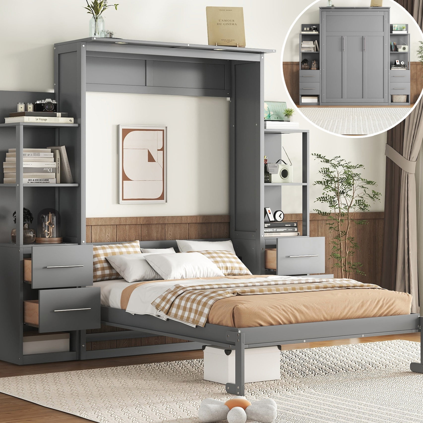 Home Office Essential - Create a flexible workspace with this foldable ...