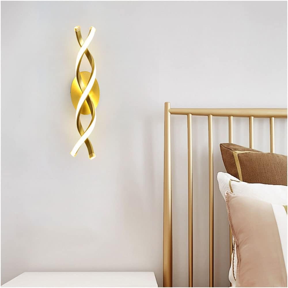 Home Office Modern LED Wall Light Indoor LED Wall Light 20W Spiral ...