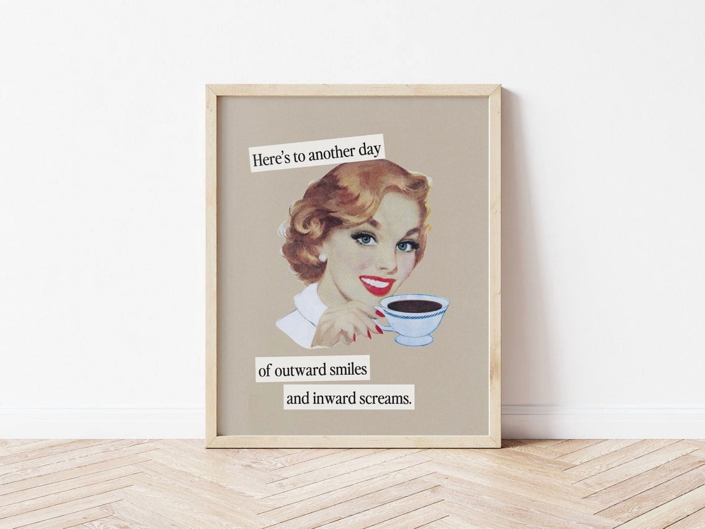 Home Office Print, Vintage Office Decor Print, Work Quote, Colleague ...