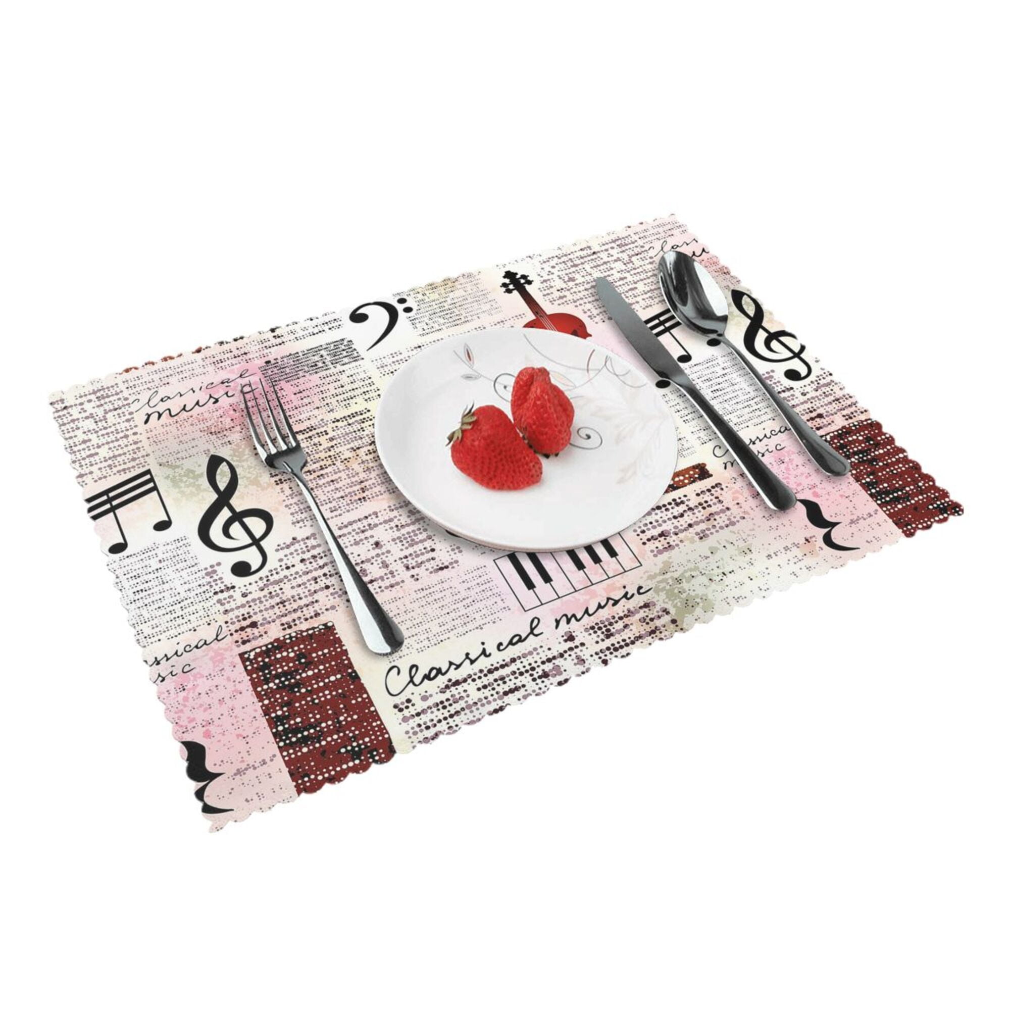 Home Old Newspaper Decor, Classical Music Themed Instruments Piano ...