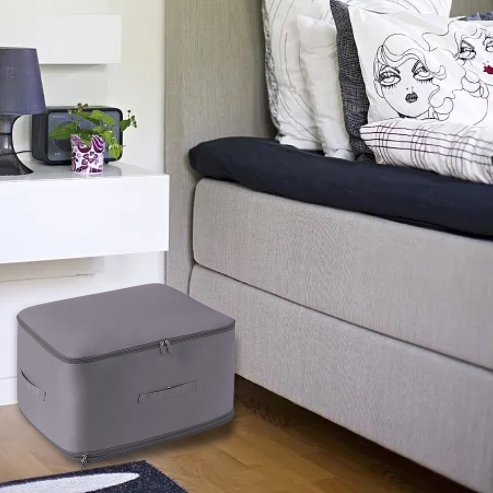 Home Organizers And Storage Tote Drawers for Storage Sateen Quilt Down ...