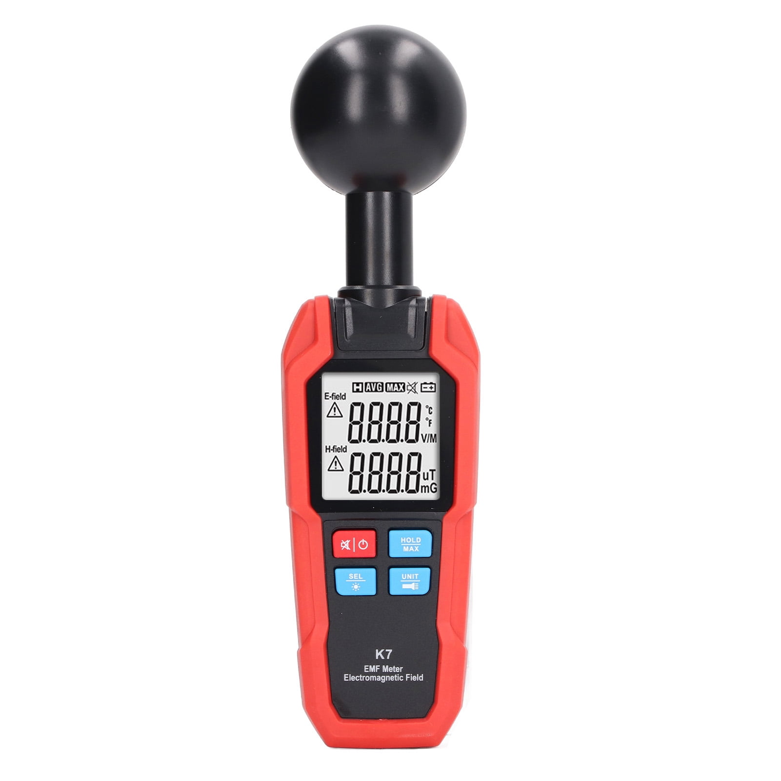 Home & Outdoor Electromagnetic Radiation Tester Handheld EMF Field ...