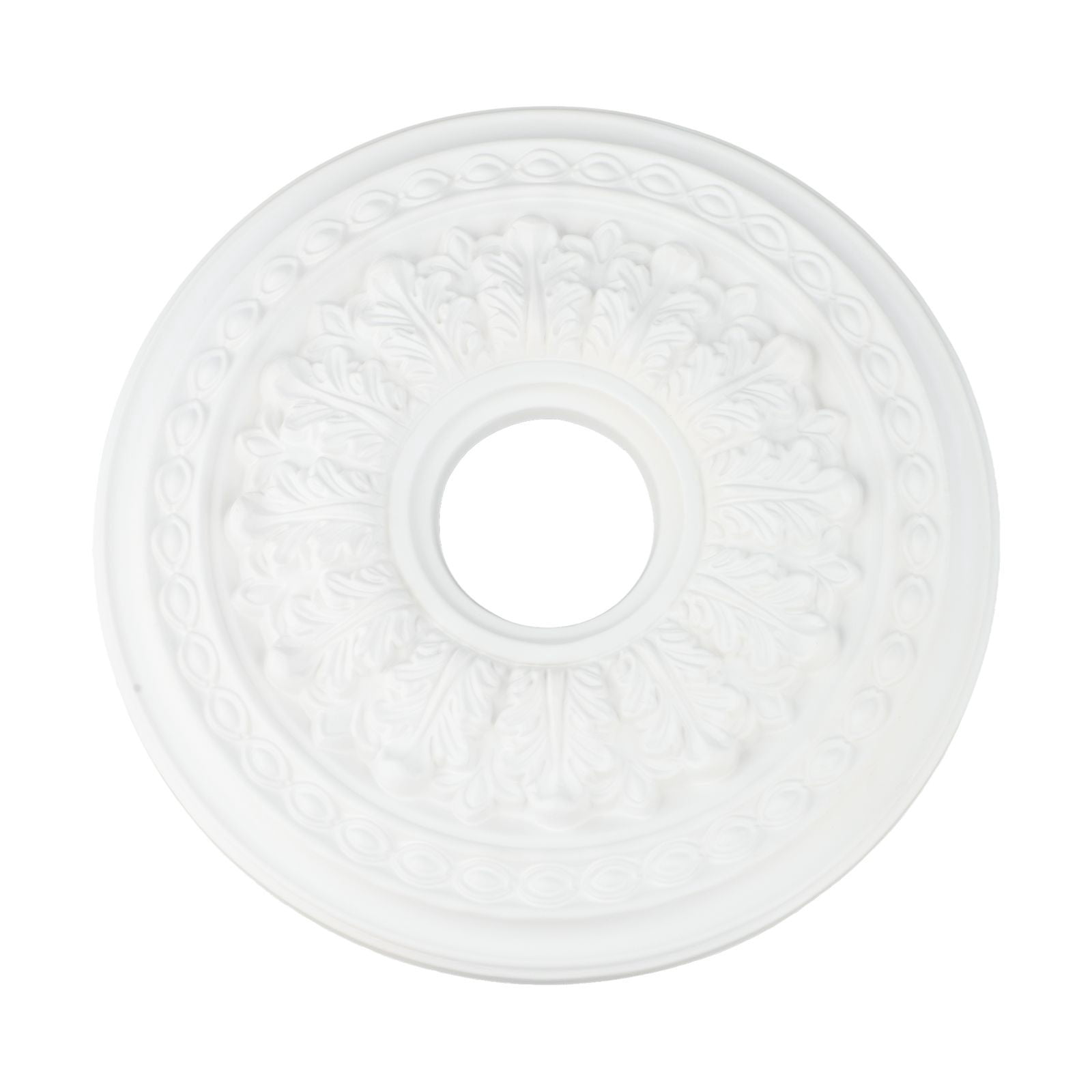 Home PU Lamp Plate Imitation Plaster Disc Flower Plate Simple Round ...