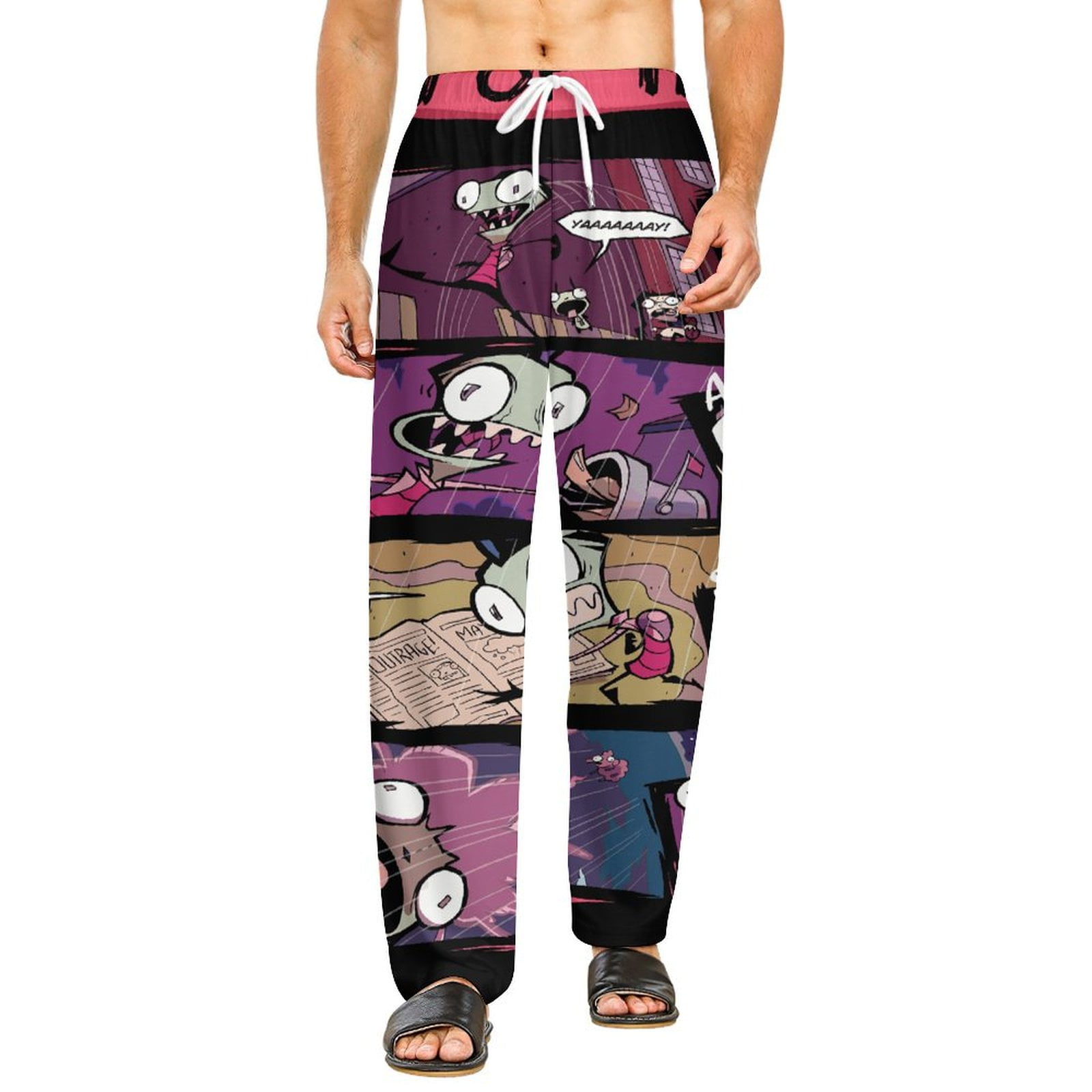 Home Pajamas Invader Zim Gir Unisex Soft And Comfortable Pajama Pants ...