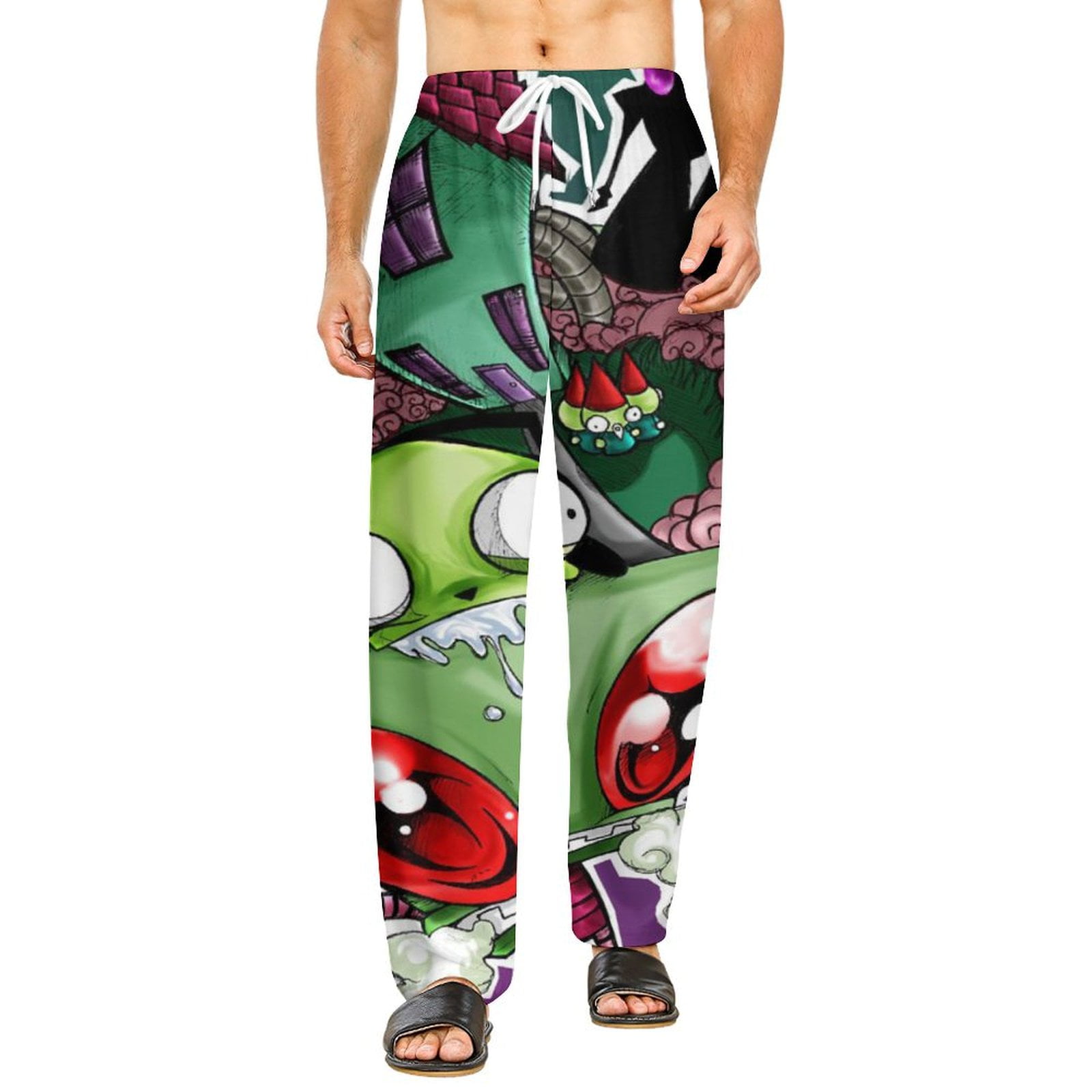 Home Pajamas Invader Zim Gir Unisex Soft And Comfortable Pajama Pants ...