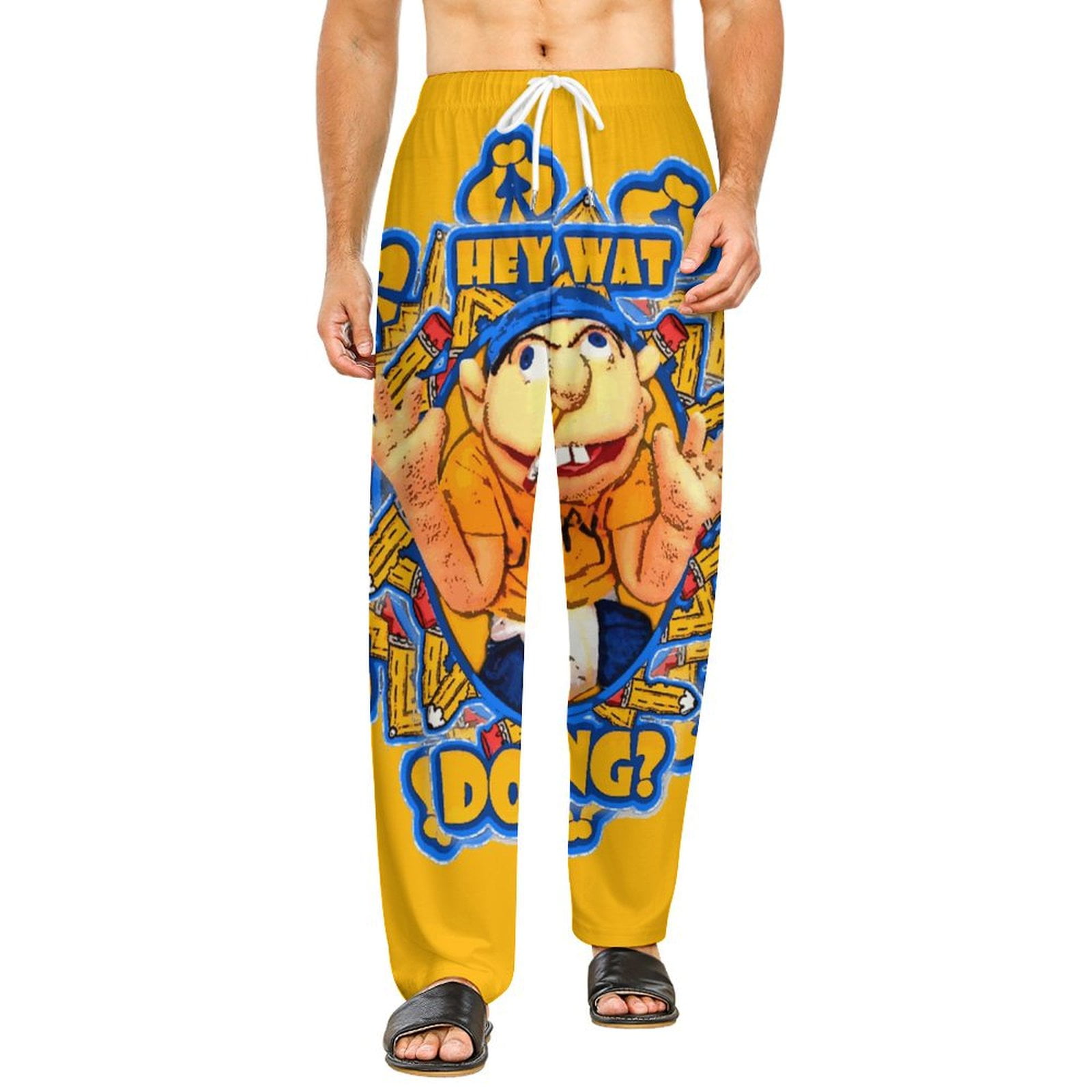 Home Pajamas Jeffy Unisex Soft And Comfortable Pajama Pants For Mens ...