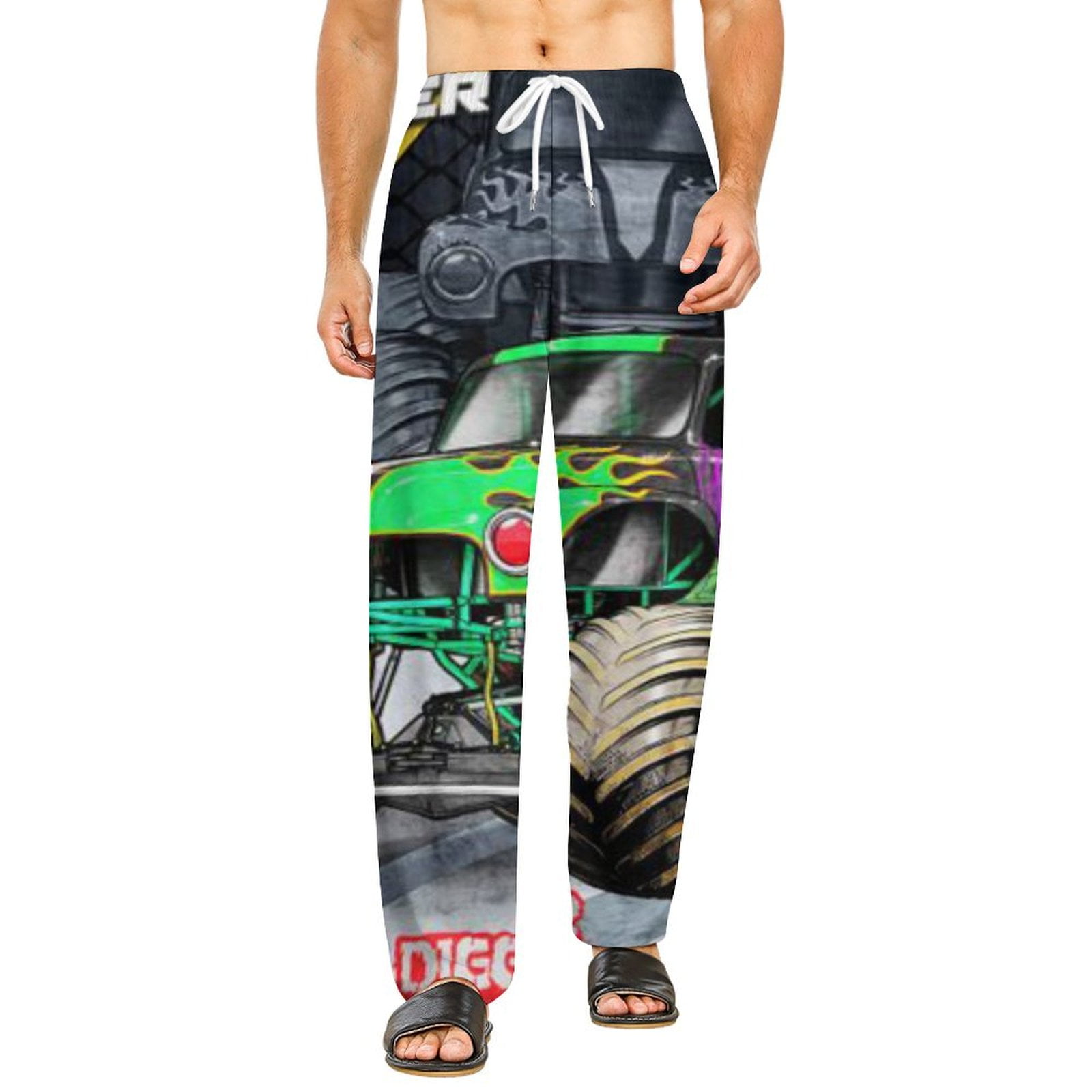Home Pajamas Monster-Jam Unisex Soft And Comfortable Pajama Pants For ...