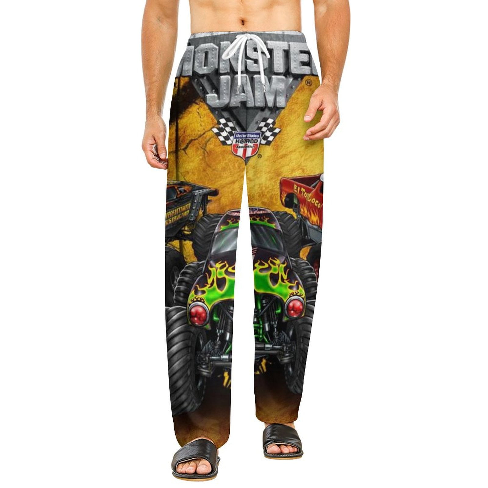 Home Pajamas Monster-Jam Unisex Soft And Comfortable Pajama Pants For ...