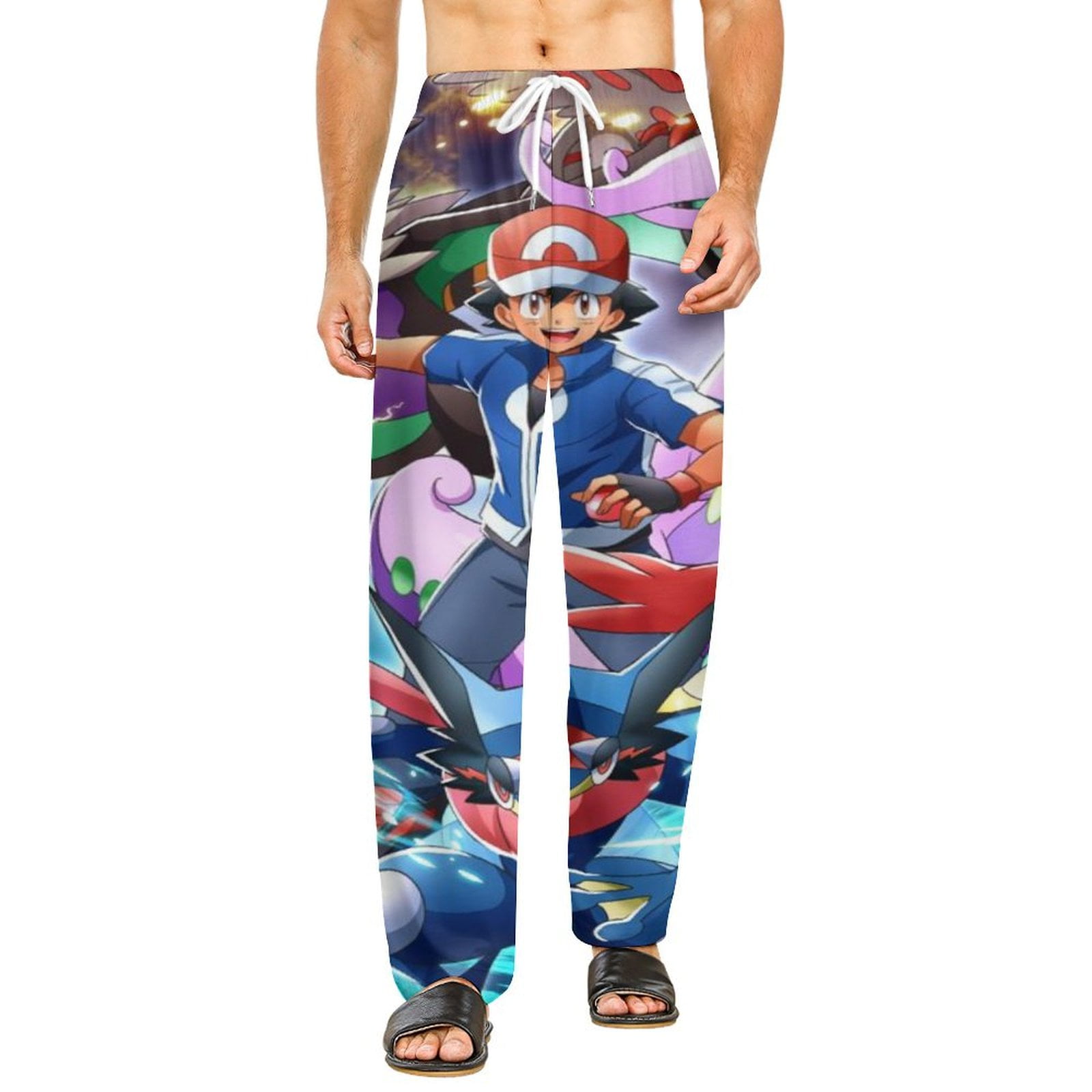 Home Pajamas Pokemon Unisex Soft And Comfortable Pajama Pants For Mens Womens Nightgown ...