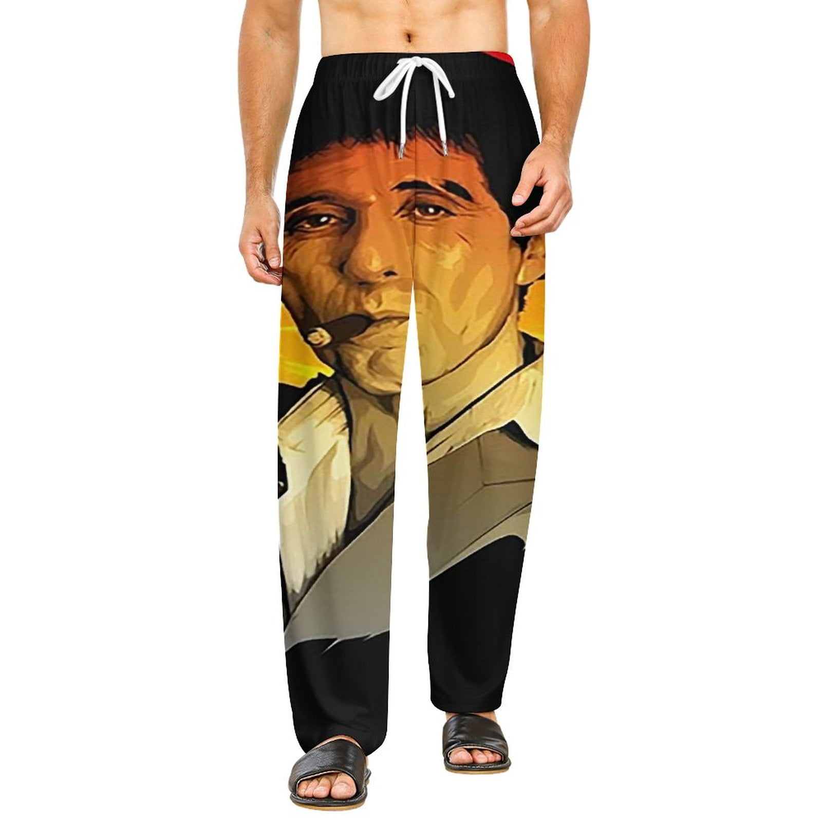 Home Pajamas Scarface Unisex Soft And Comfortable Pajama Pants For Mens ...
