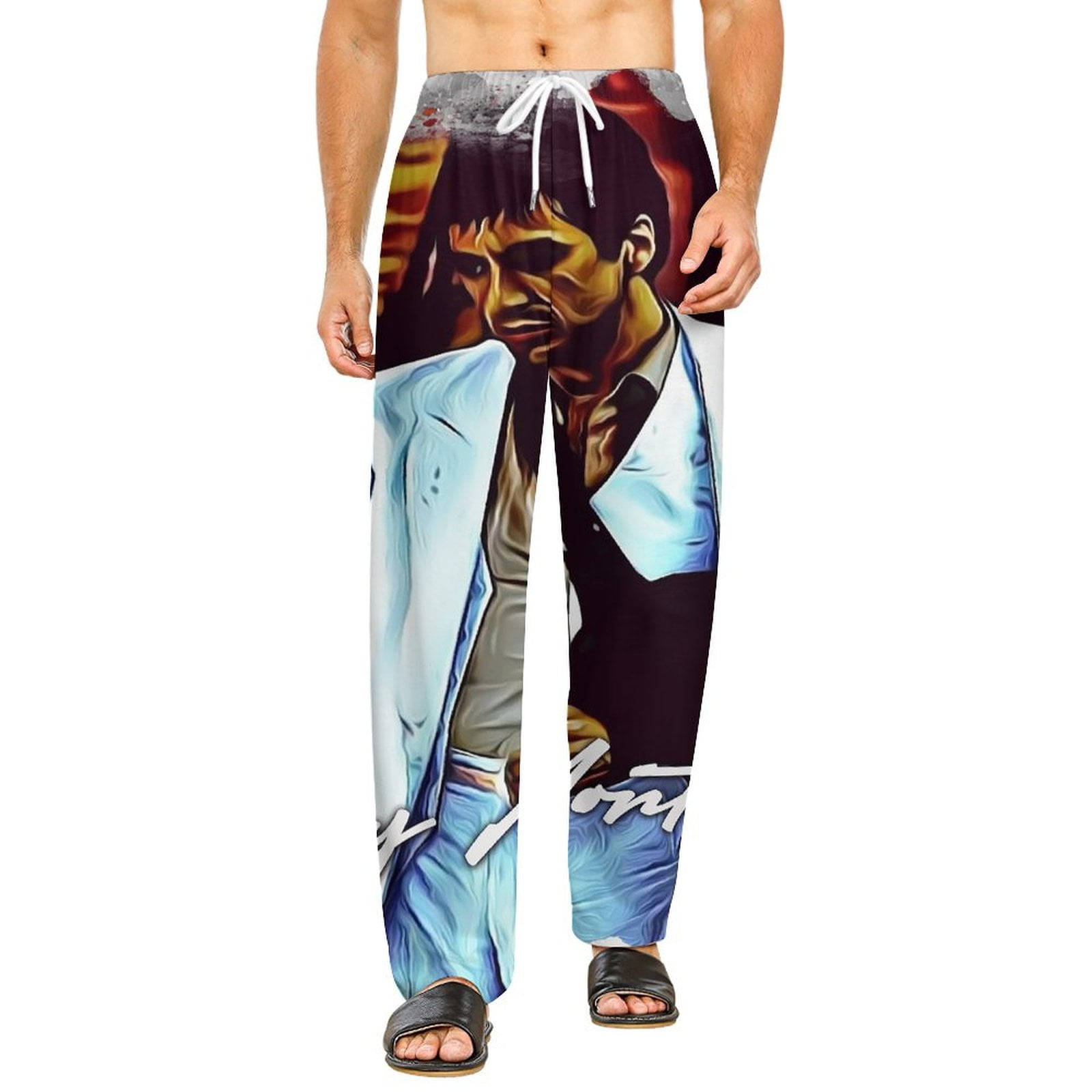 Home Pajamas Scarface Unisex Soft And Comfortable Pajama Pants For Mens ...
