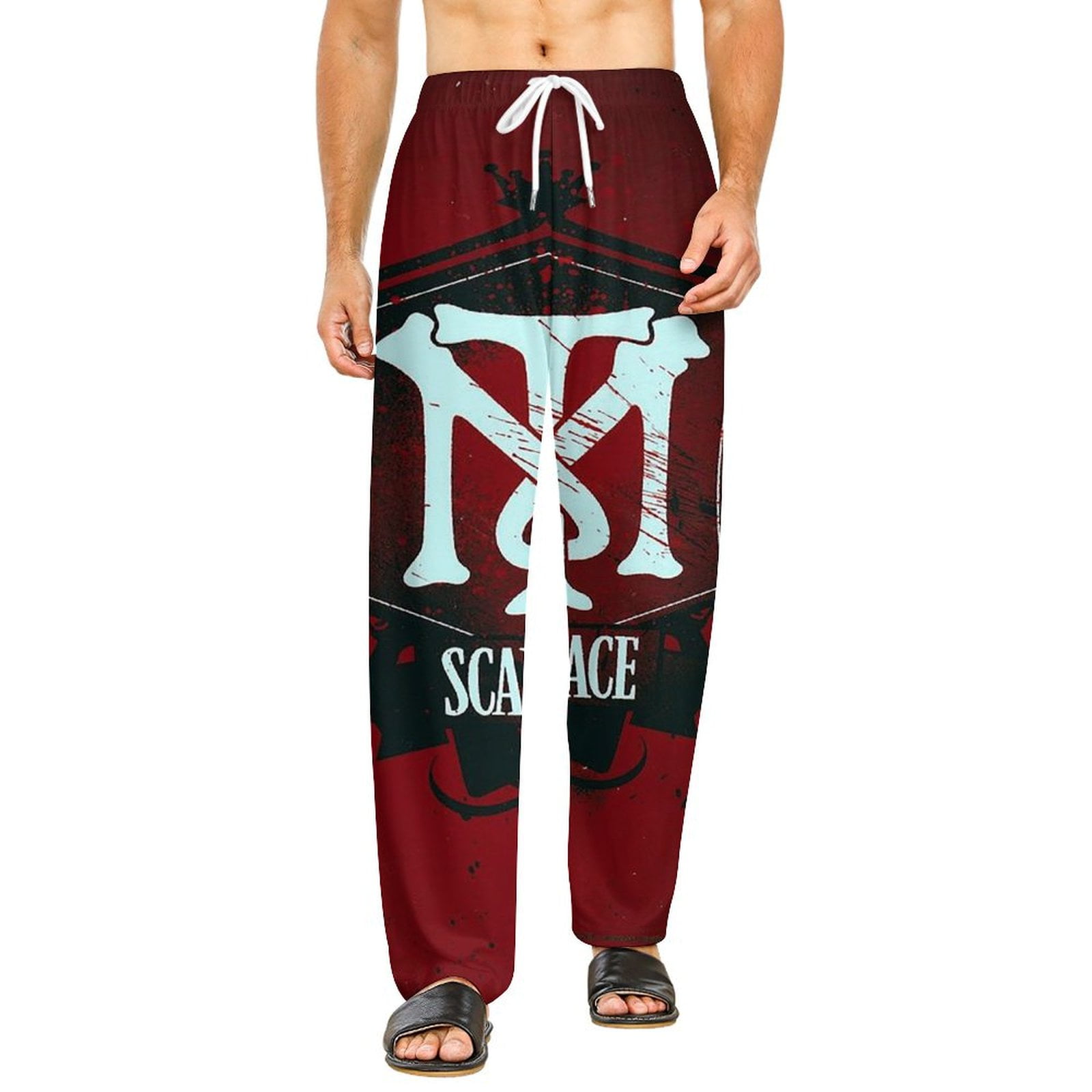 Home Pajamas Scarface Unisex Soft And Comfortable Pajama Pants For Mens ...