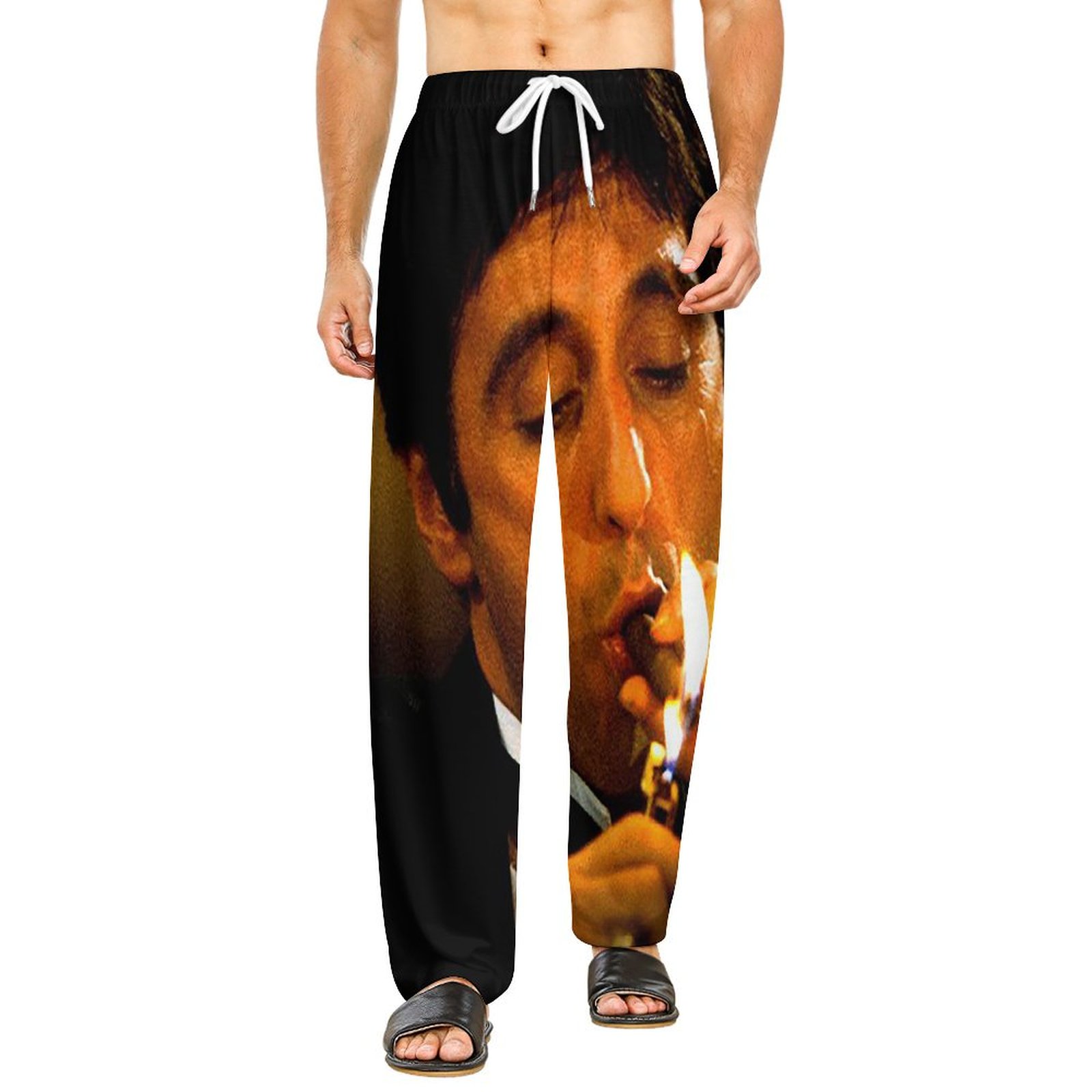 Home Pajamas Scarface Unisex Soft And Comfortable Pajama Pants For Mens ...