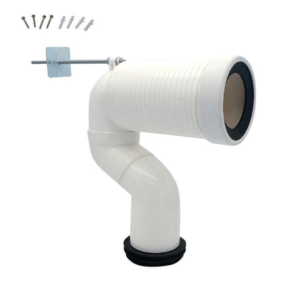 Home Plumbing Toilet Direction Connector Sewage Pipe Joint Toilet Bend ...