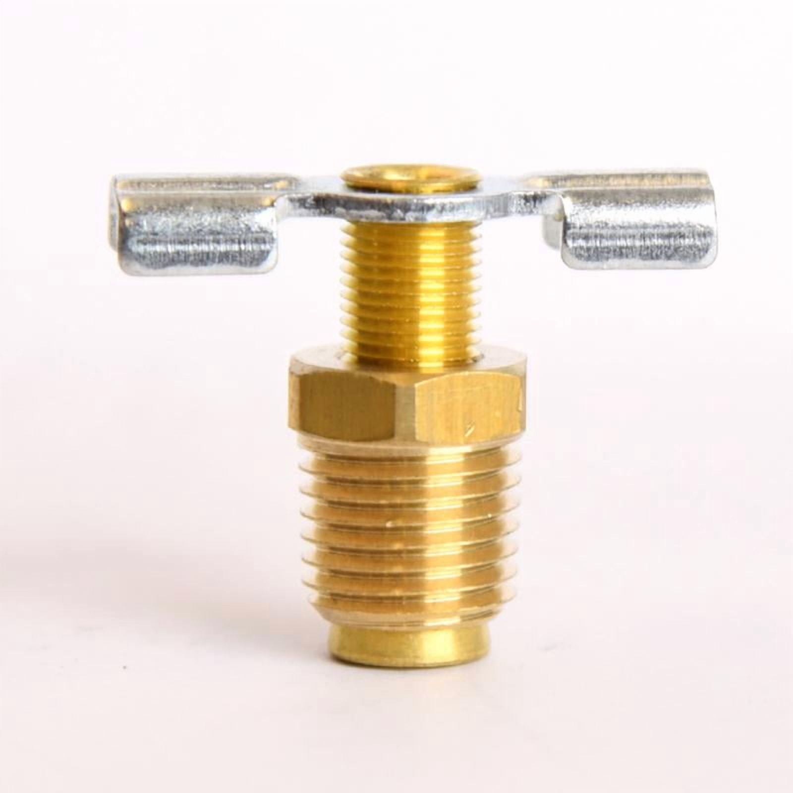 Home Plus 4016785 0.25 in. Brass Needle Drain Cock - Pack of 5 ...