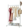 Home Portable Clothes Rack on Wheels, Clothing Racks for Hanging ...
