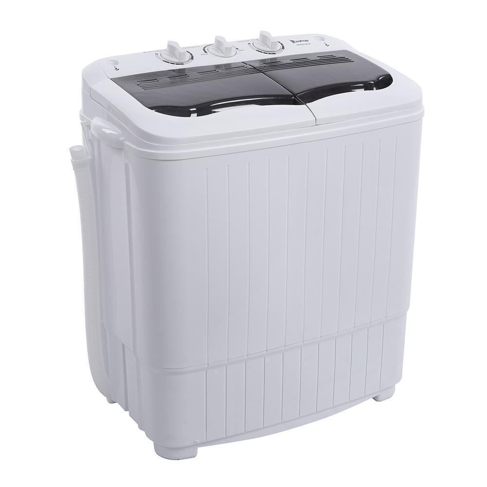 Home Portable Mini Twin Tubs Washing Machine 360W 14.3lbs Washer ...