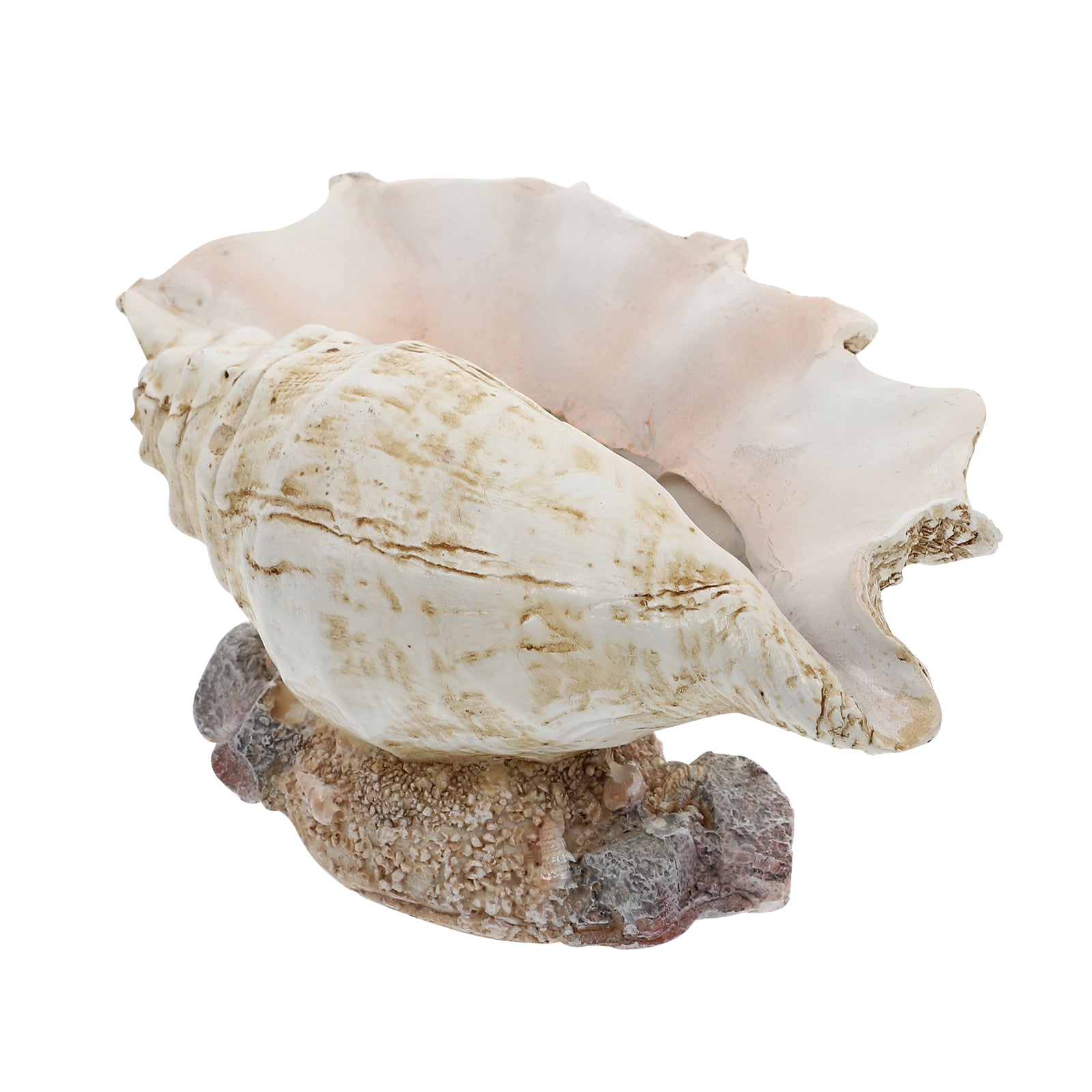 Simulated Conch Flower Pot Shell Decor Holder Succulent Planters Retro ...