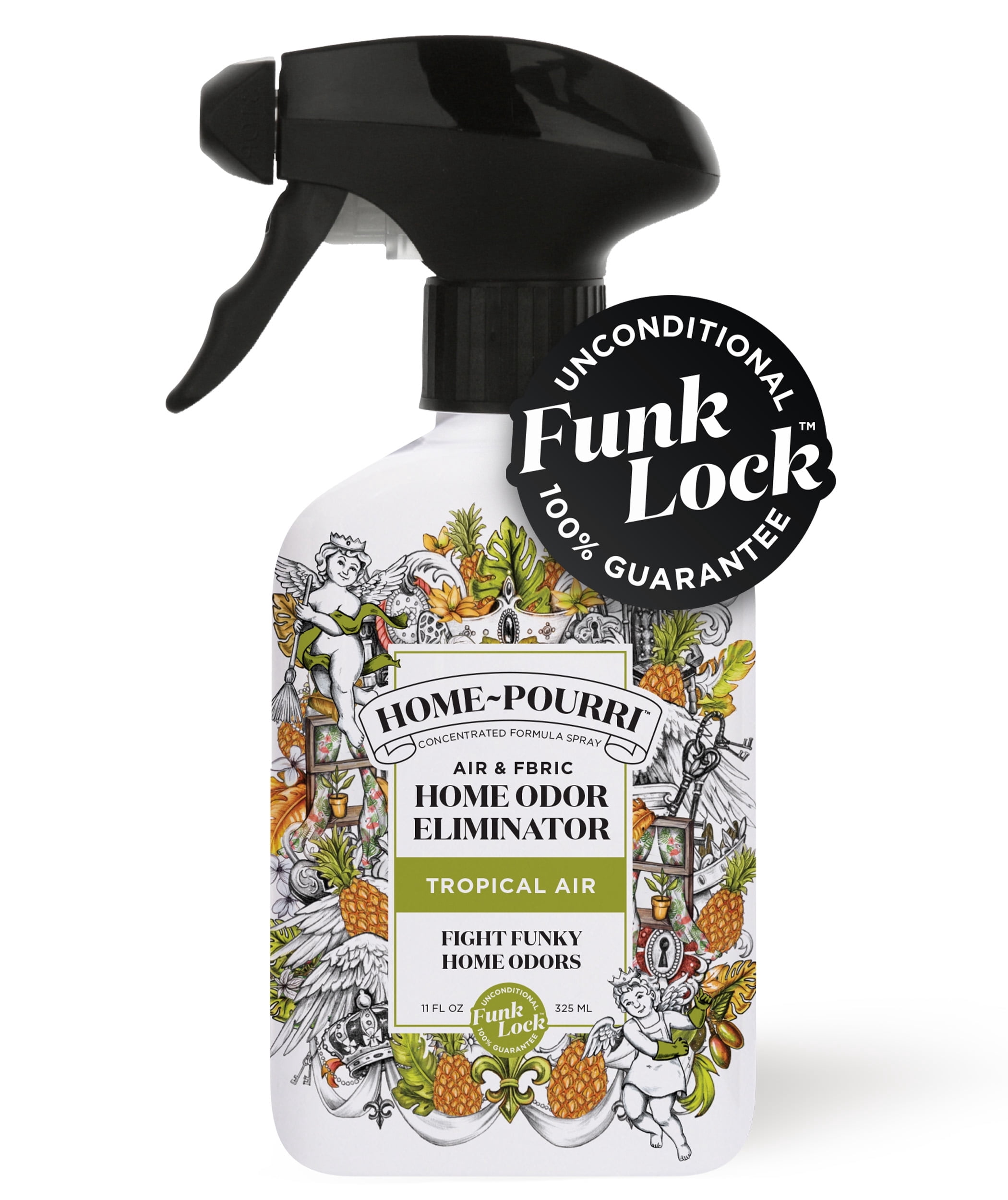 Home-Pourri Tropical Air, Non-Toxic Long Lasting Deodorizer, Smoke ...
