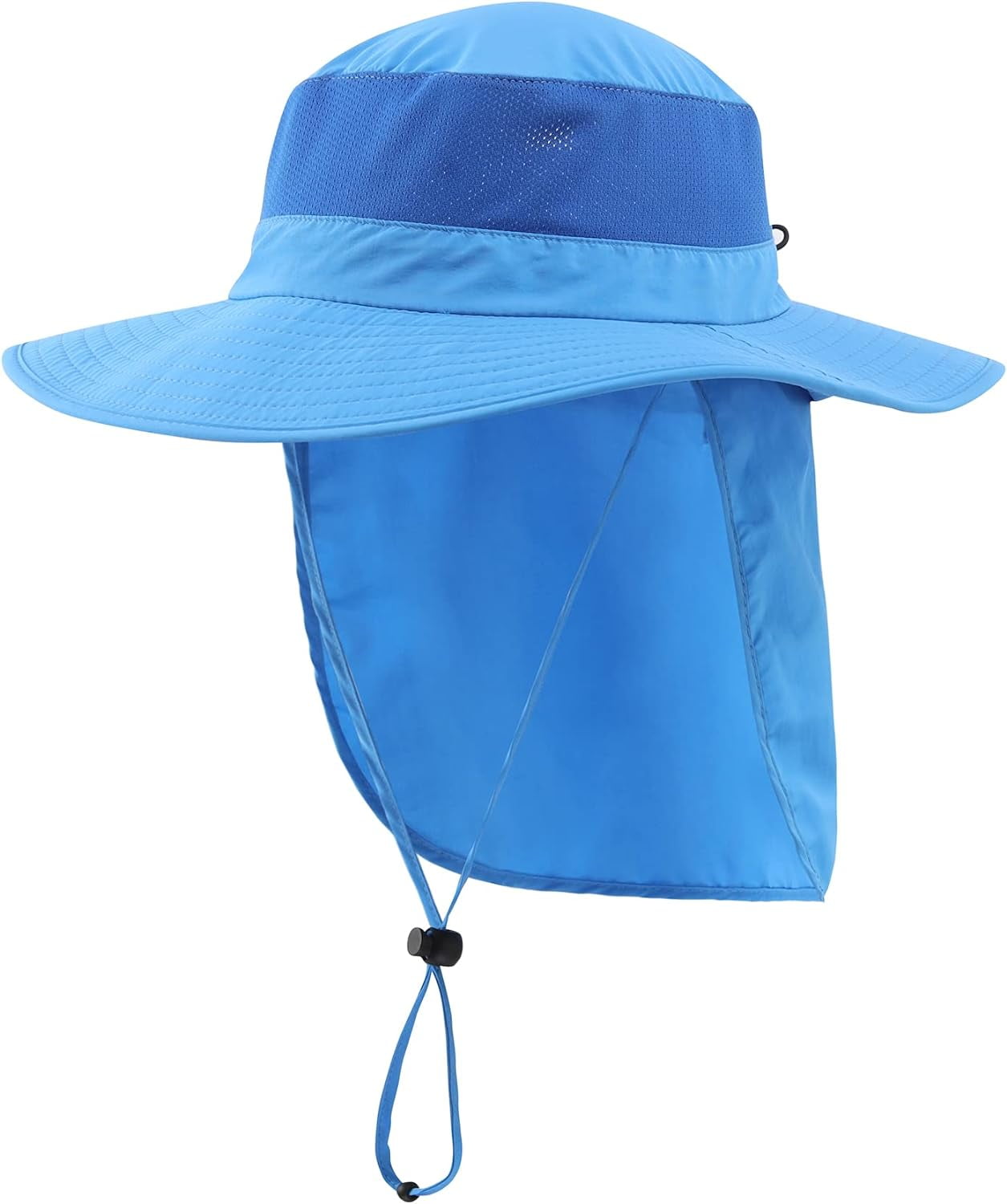 Home Prefer Outdoor UPF50+ Mesh Sun Hat Wide Brim Fishing Hat with Neck ...