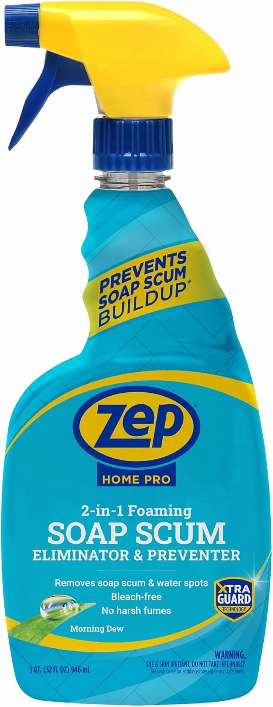 Home Pro 2-in-1 Foaming Soap Scum Eliminator and Preventer, Morning Dew ...