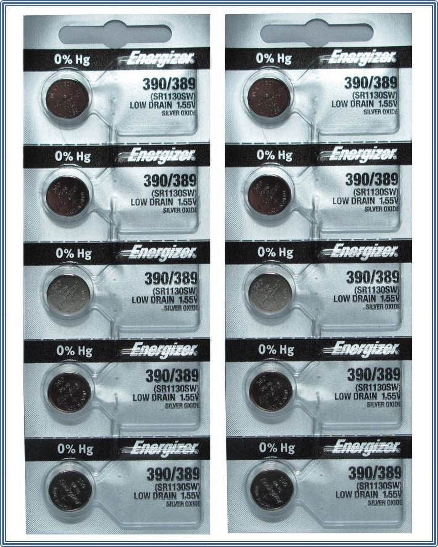 Home Products - - 10 390 / 389 Energizer Watch Batteries SR1130SW Cell ...