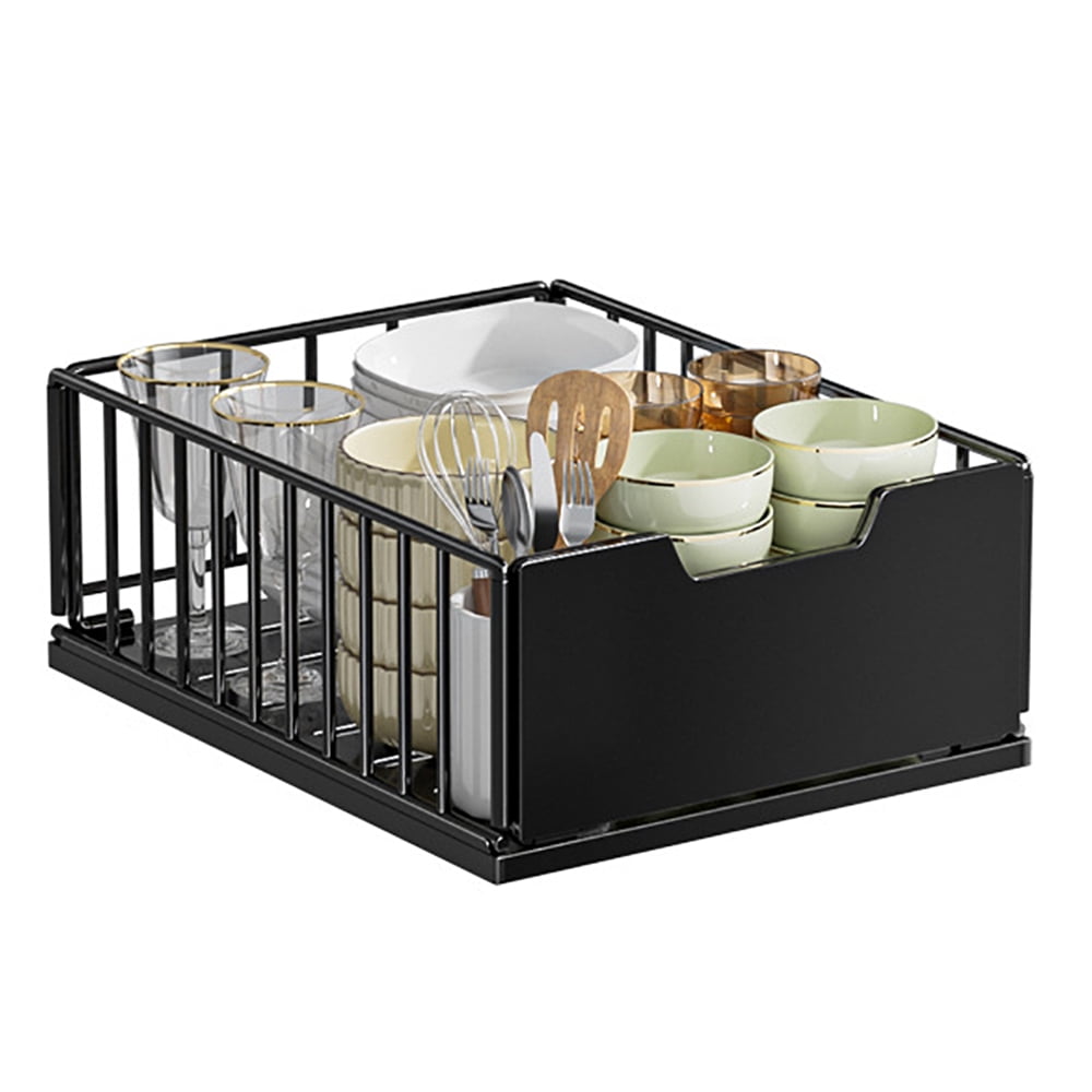 Home Pull Out Cabinet Organizer, Metal Slide Out Drawers For Kitchen ...